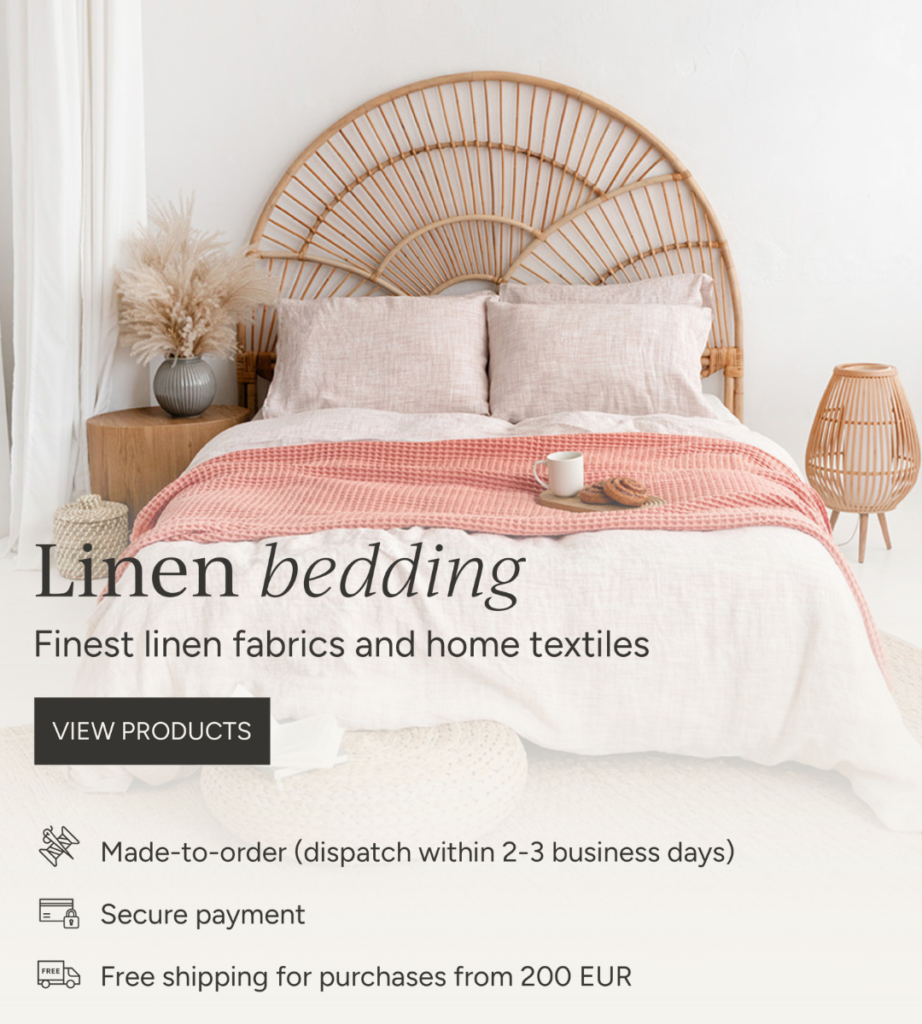 Linen Home Textile Online Shop By LinenCult