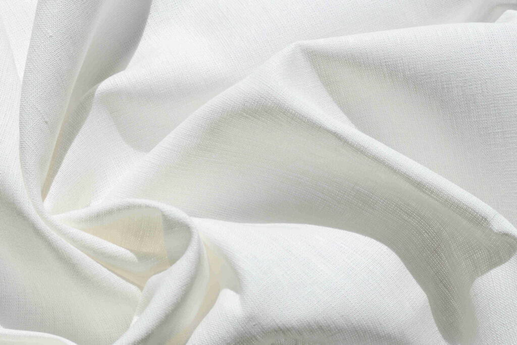 Linen Fabric in Off white color 270gsm - LinenCult
