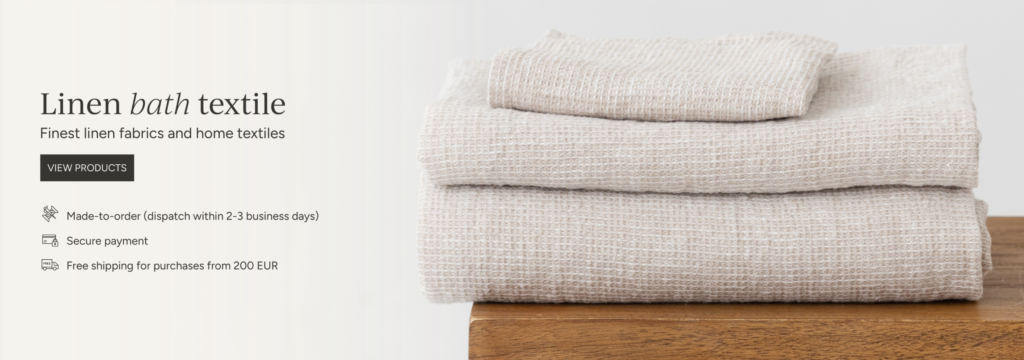 Linen Home Textile Online Shop By LinenCult