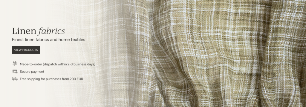 Linen Home Textile Online Shop By LinenCult