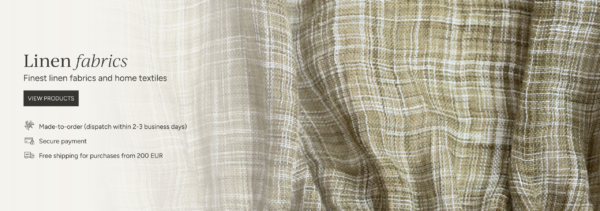 Linen Home Textile Online Shop By LinenCult